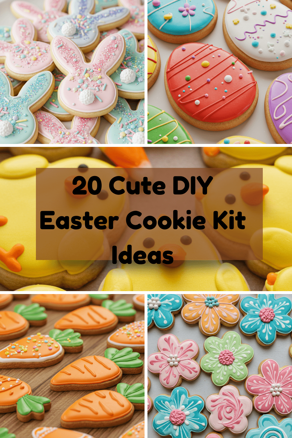 20 Cute DIY Easter Cookie Kit Ideas