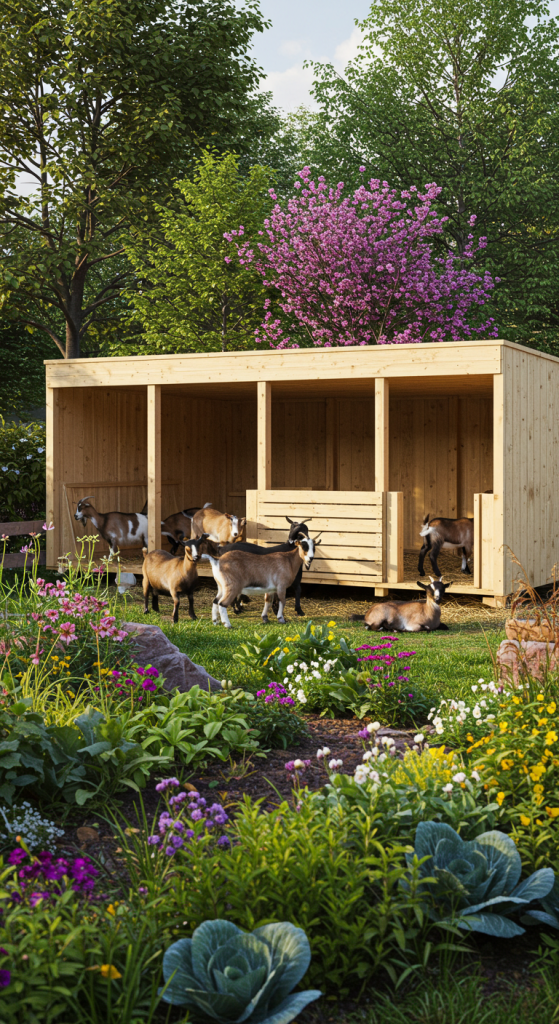 20 Creative DIY Goat Shelter Ideas 2025
