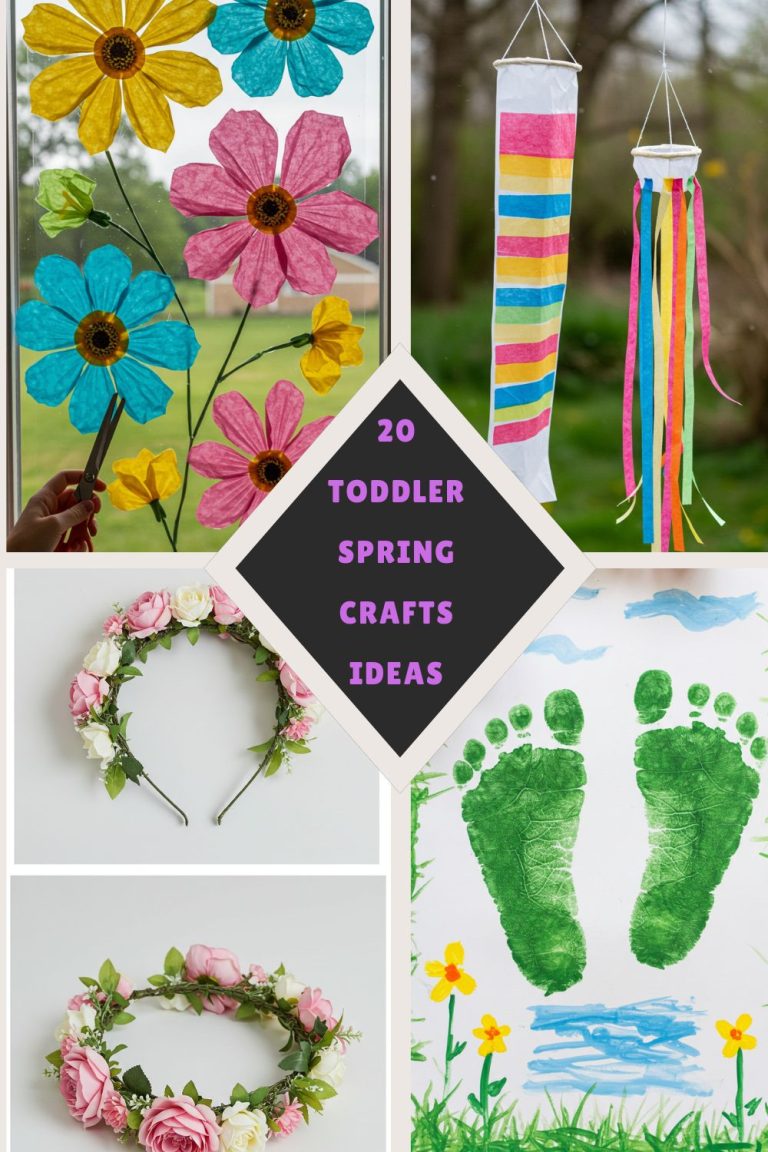 20 Toddler Spring Crafts Ideas for Kids