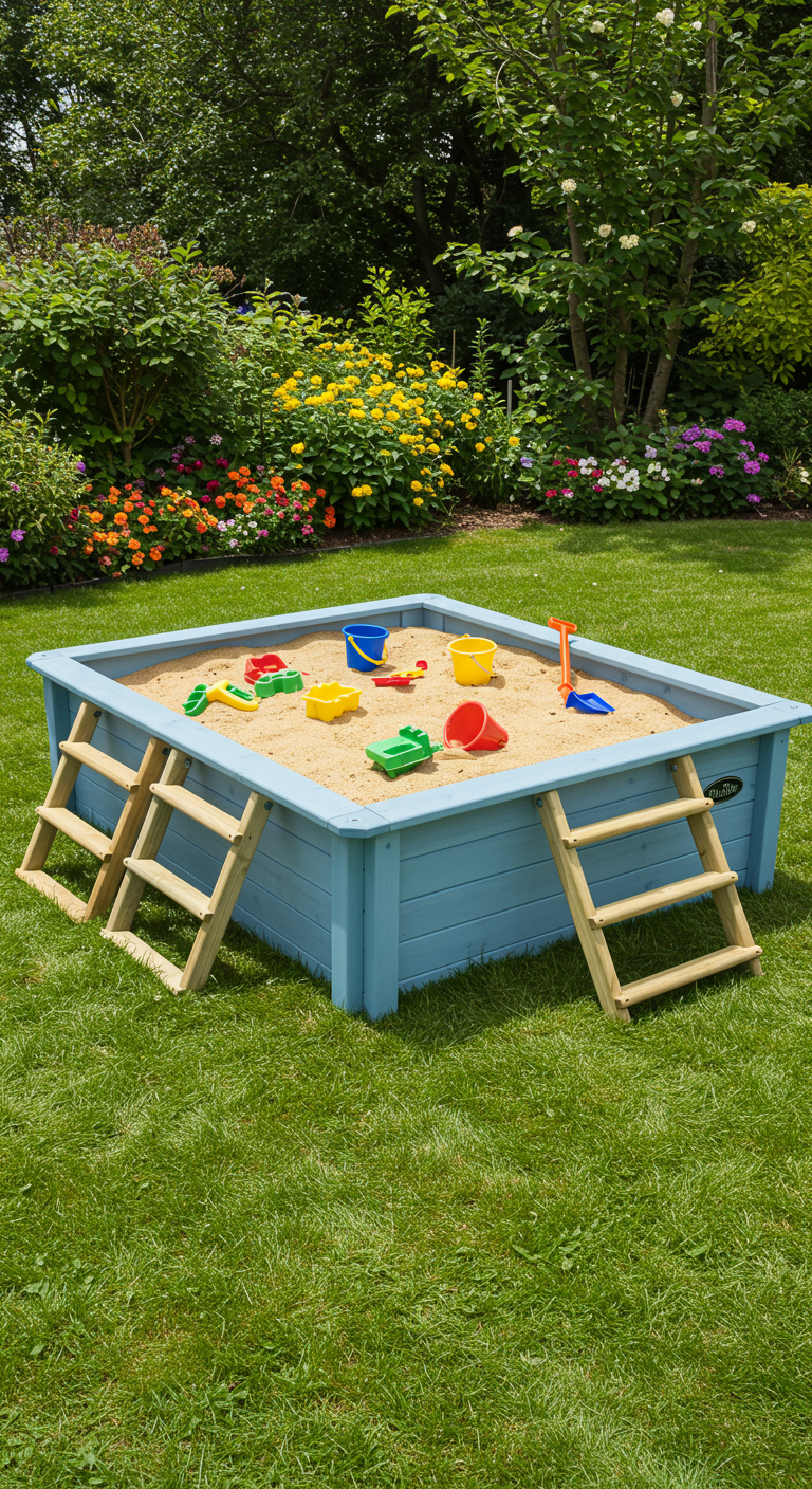 20 DIY Sand Box Ideas For Kids