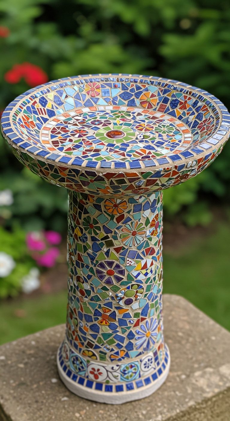 20 Elegant DIY Bird Bath Ideas