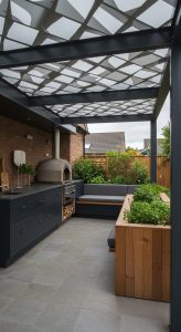 10 Amazing Covered Outdoor Kitchen Design Ideas