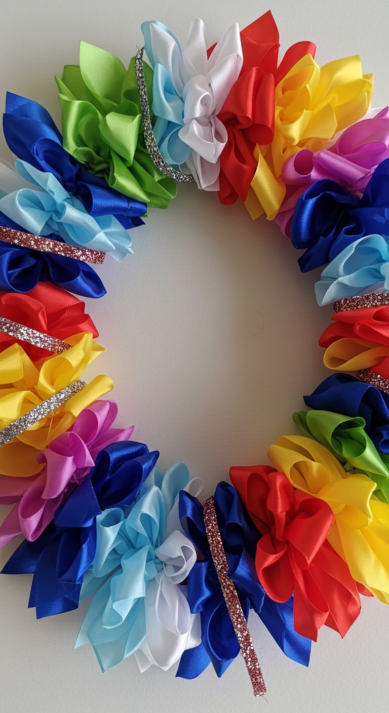 12 DIY Graduation Leis Ribbons Ideas