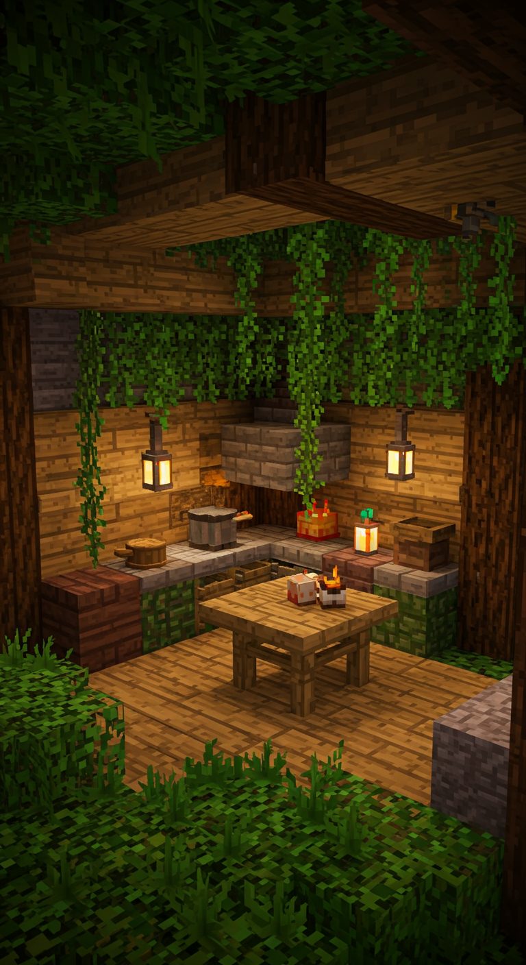 11 Inspiring Minecraft Kitchen Ideas