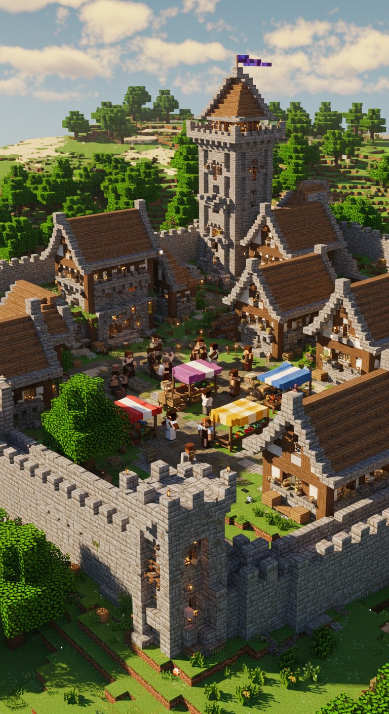 12 Creative Minecraft Village Layout Ideas