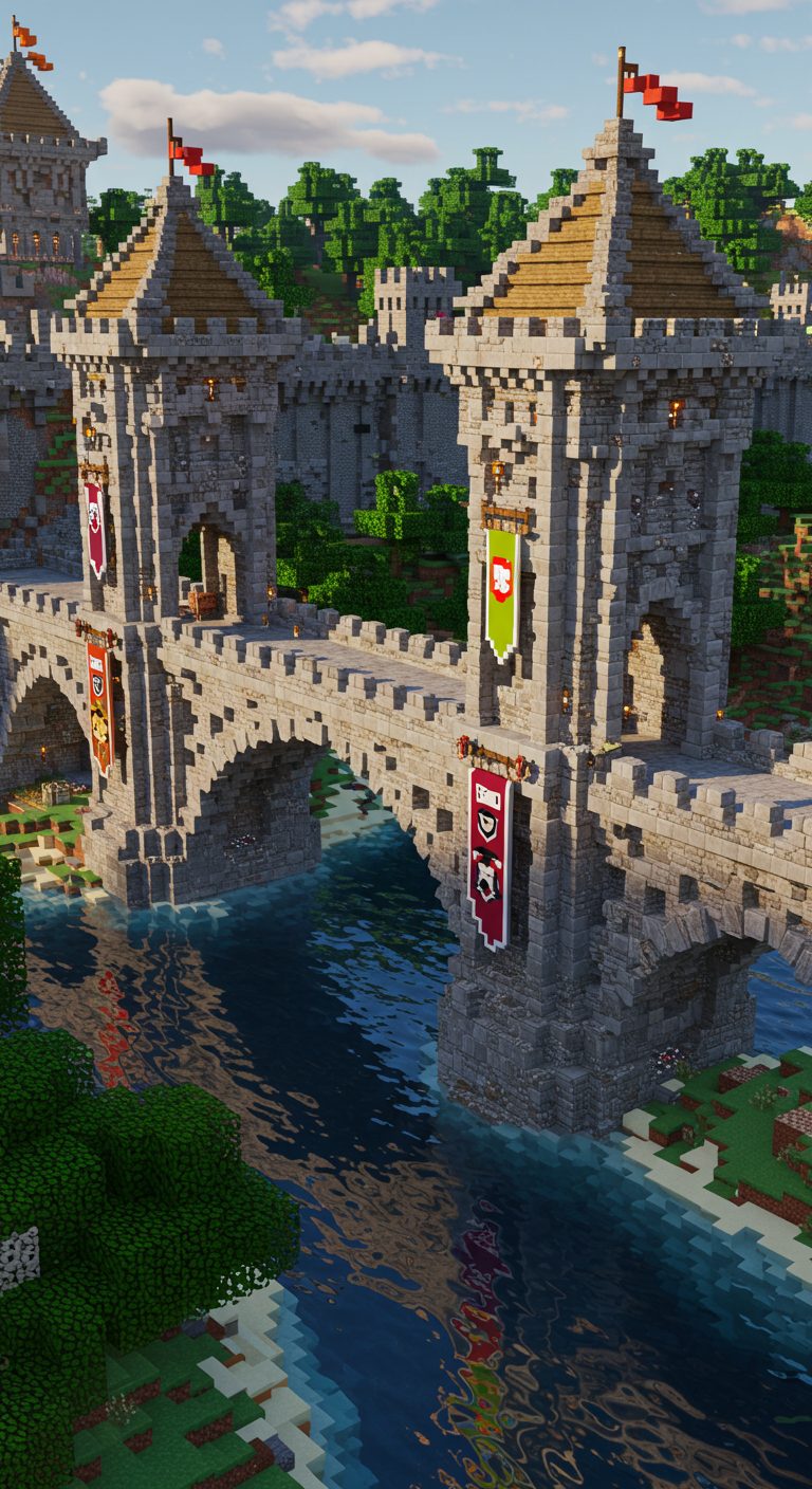 10 Minecraft Bridge Design Ideas