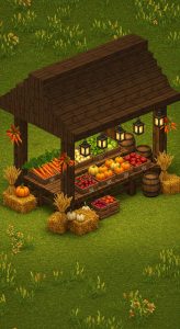 12 Creative Minecraft Market Stall Ideas