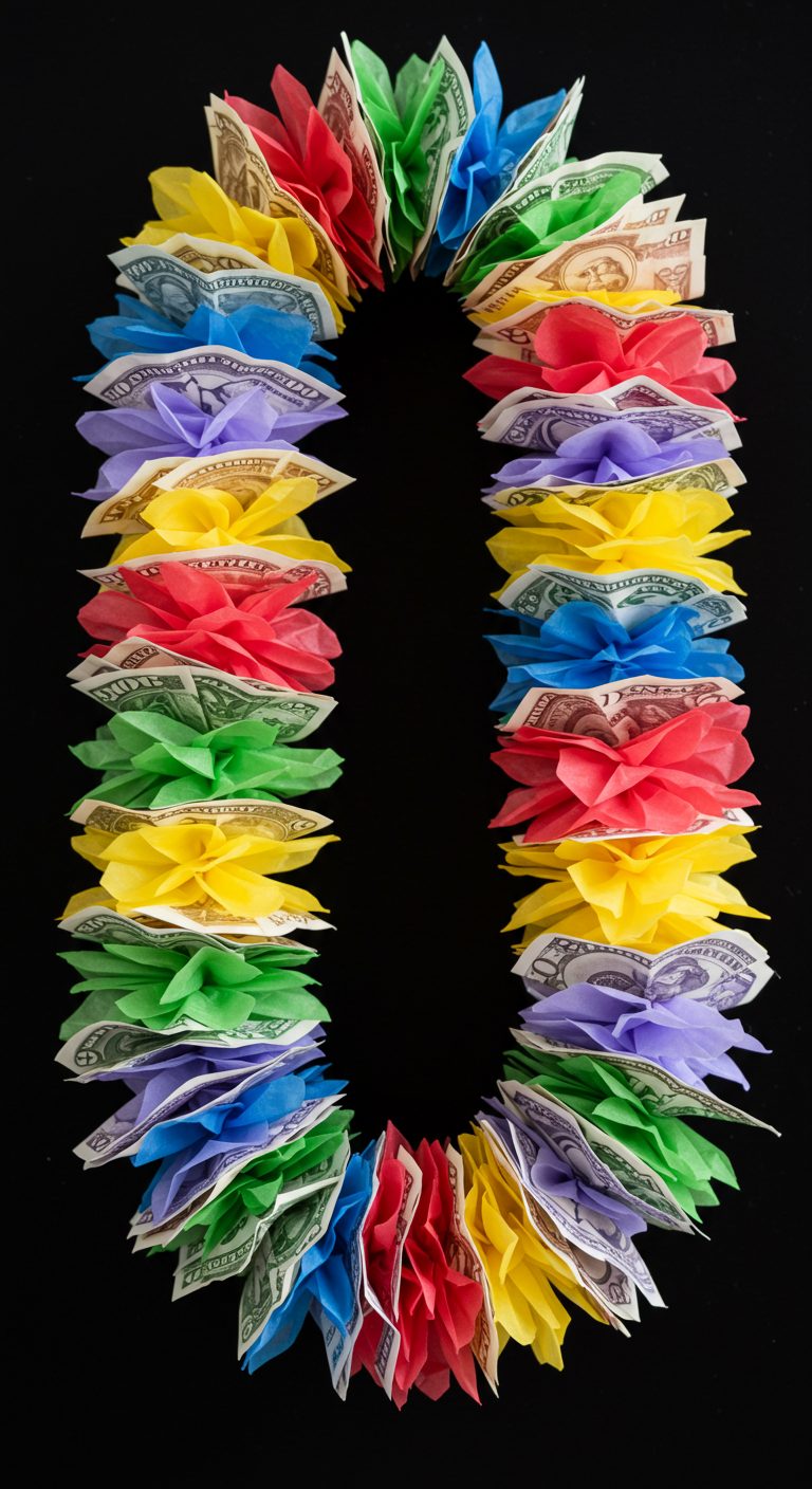 12 DIY Money Leis for Graduation for Boys