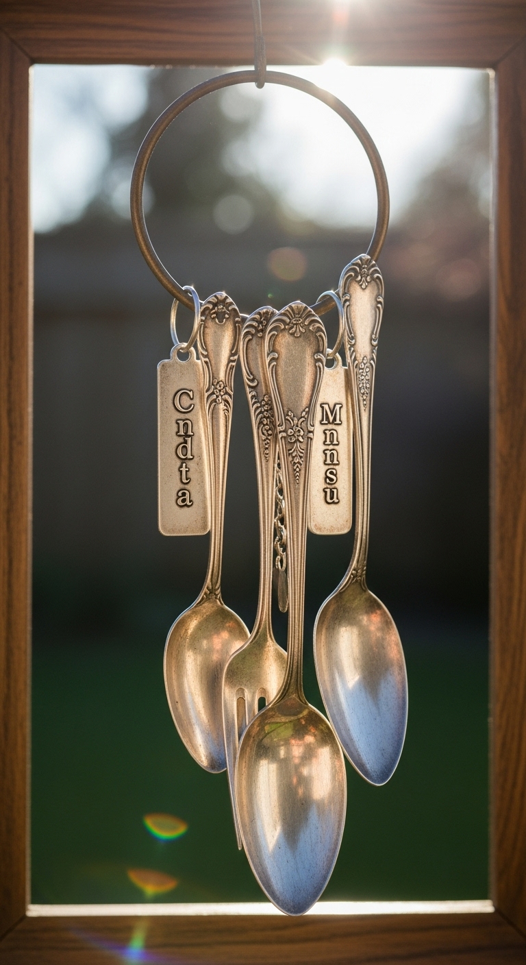 24 DIY Wind Chimes from Recycled Materials