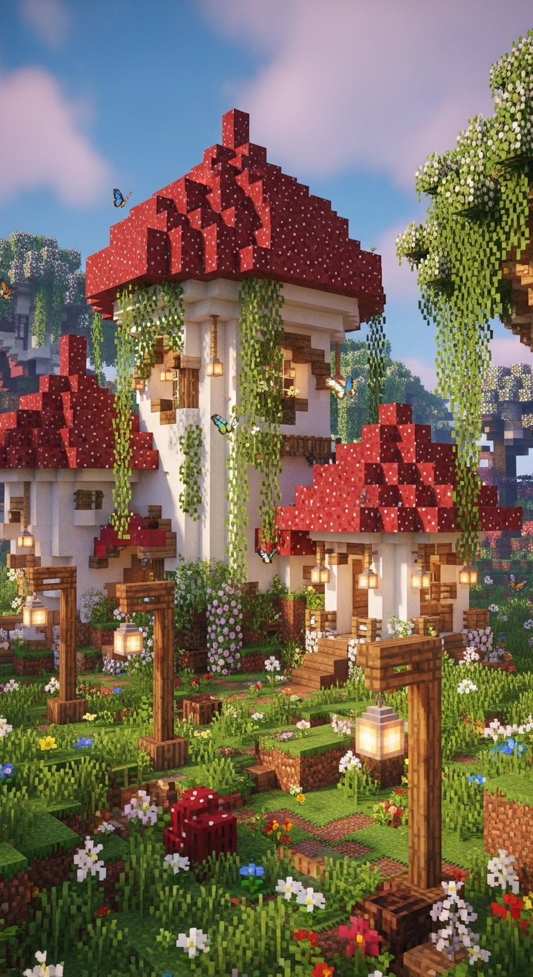 15 Inspiring Fairycore Minecraft Build Ideas