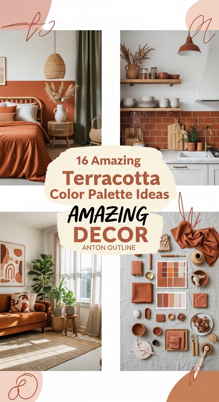 16 Amazing Terracotta Color Palette Decor Ideas