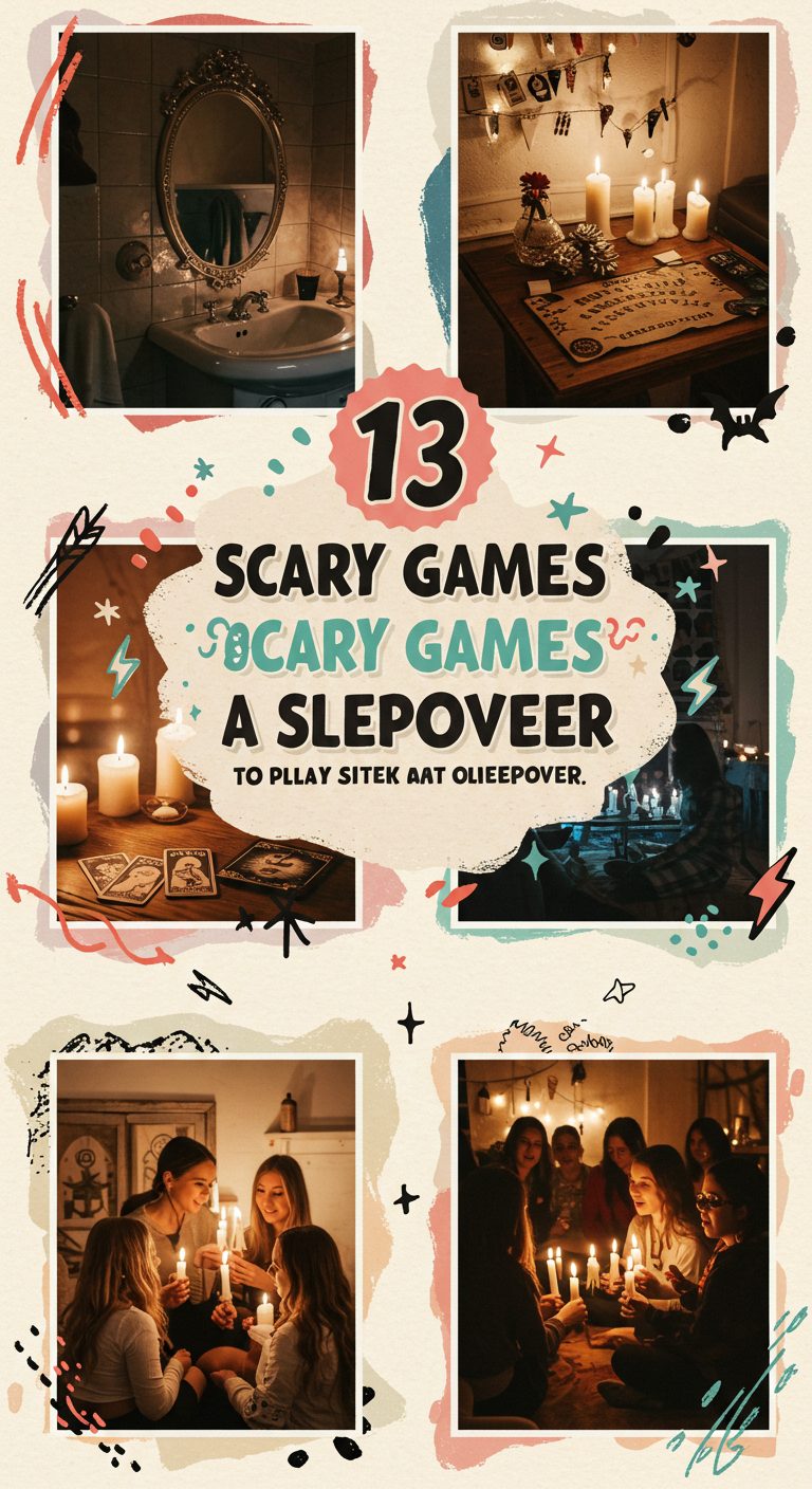 13 Scary Games to Play at a Sleepover