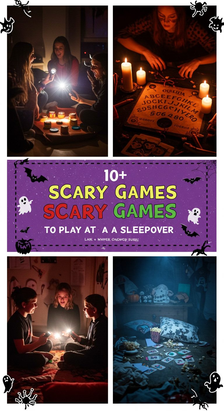 13 Scary Games to Play at a Sleepover