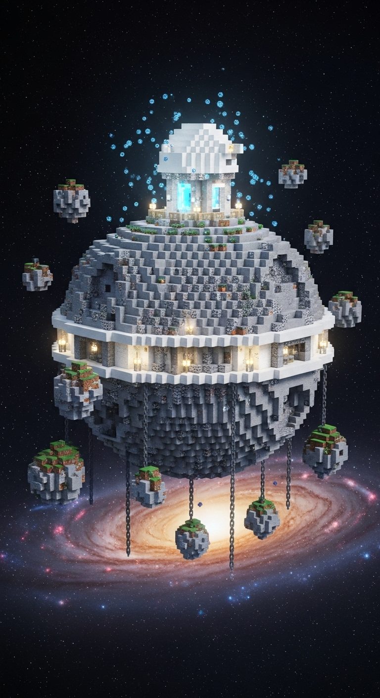 13 Moon-Themed Minecraft Builds Ideas