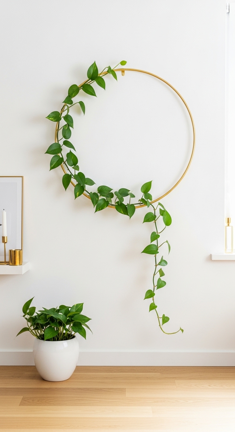 14 DIY Pothos Trellis Climbing Ideas