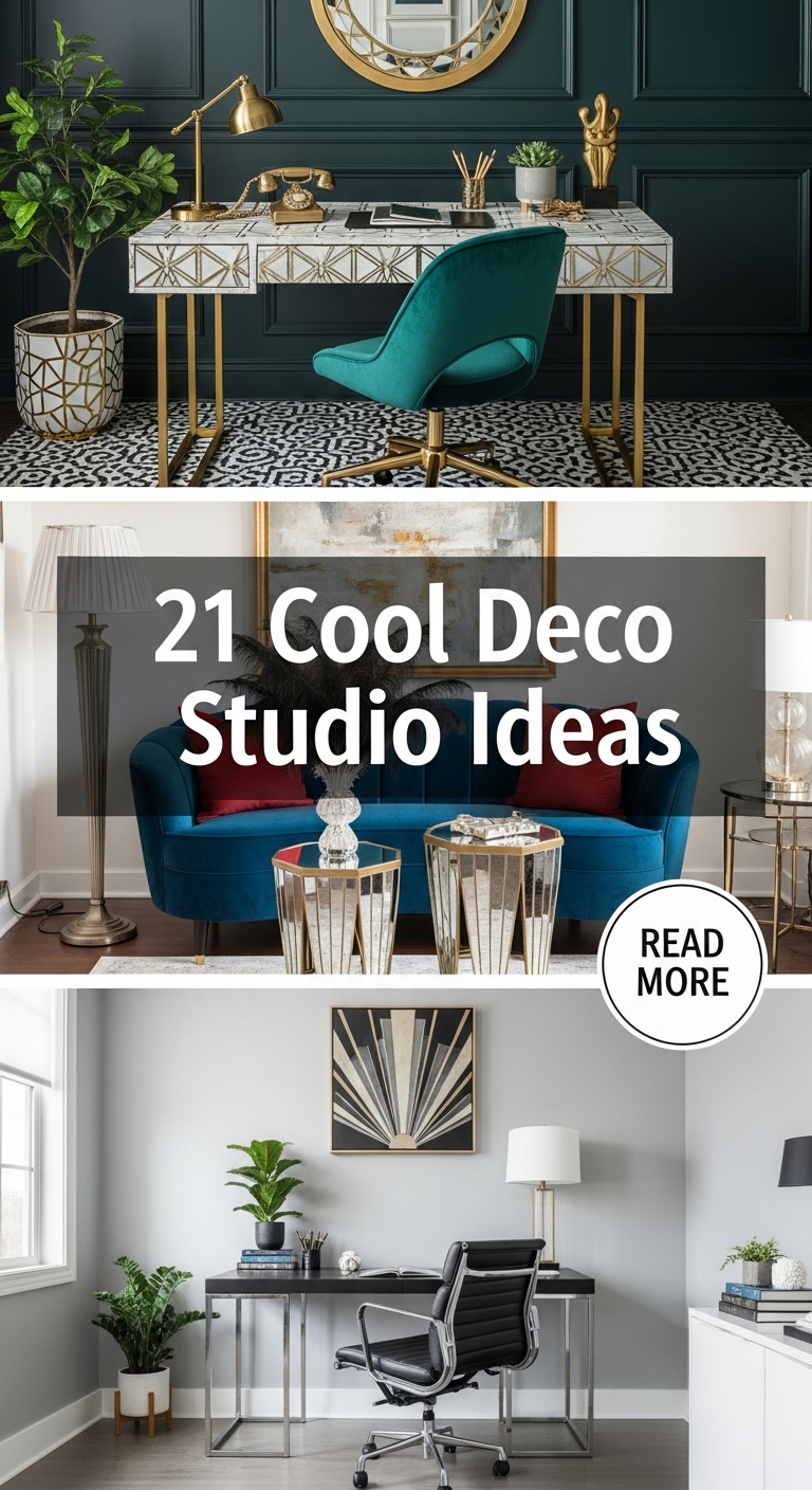 21 Cool Deco Studio Ideas